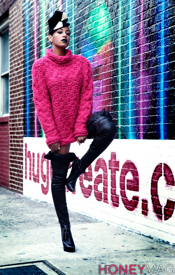 Solange Knowles Exclusive Photo Shoot + Interview on Honey Mag ...