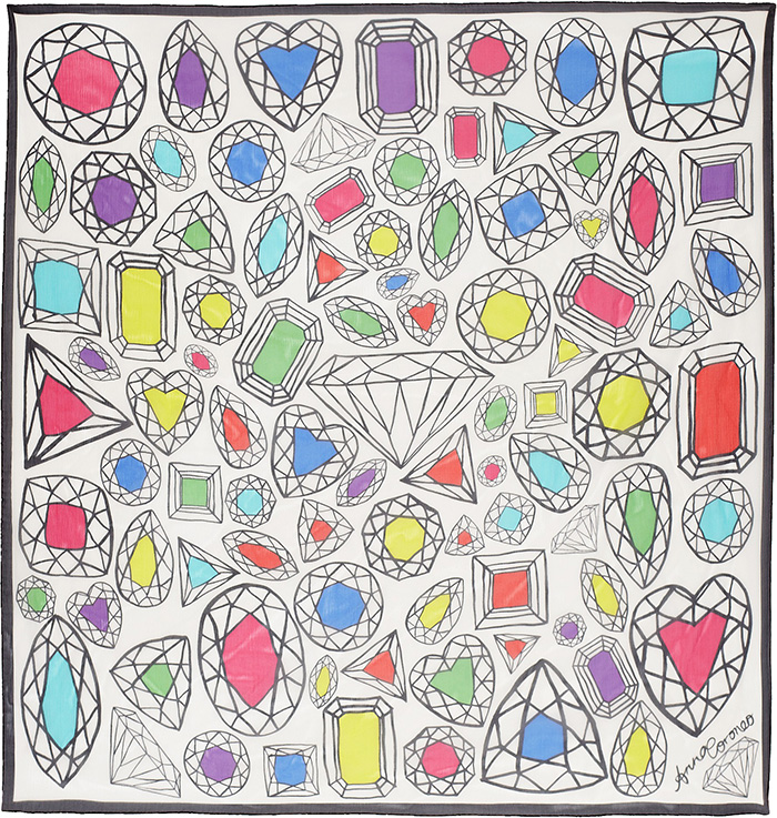 Anna Coroneo Spring/Summer 2014 Scarf Collection - nitrolicious.com