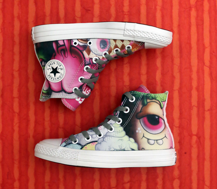 Converse Design Your Own Graphics Editions: Buff Monster - nitrolicious.com