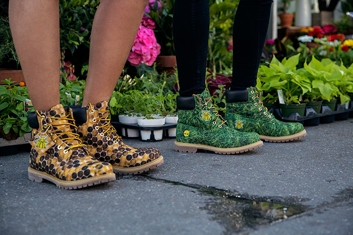 Bee Line x Timberland Women's Grass & Honeycomb Boots - nitrolicious.com