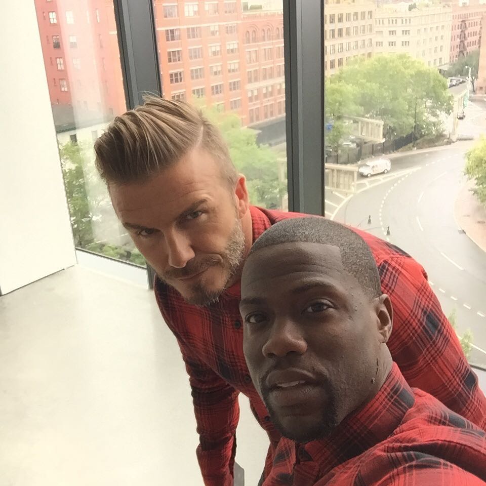 David Beckham + Kevin Hart for H&M Modern Essentials Campaign BTS ...