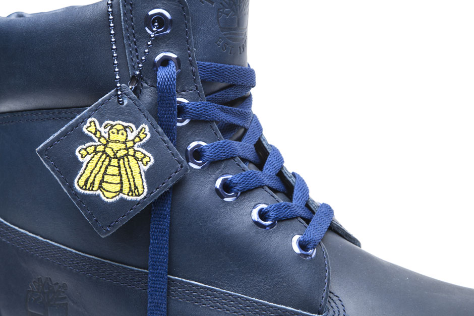 Bee Line x Timberland Blue Boots - nitrolicious.com