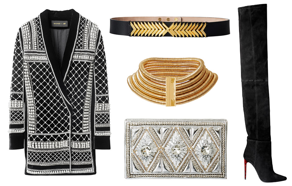 Balmain x H&M Women's Collection + Prices - nitrolicious.com