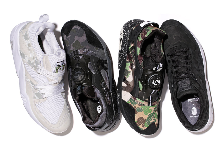 PUMA x BAPE (A Bathing Ape) Autumn/Winter 2015 Collection ...