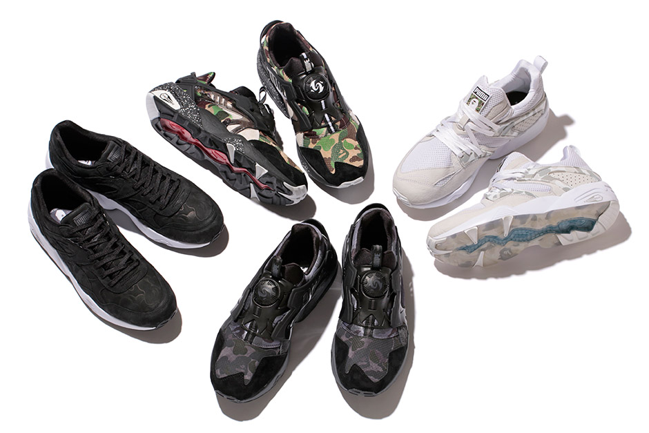 PUMA x BAPE (A Bathing Ape) Autumn/Winter 2015 Collection ...